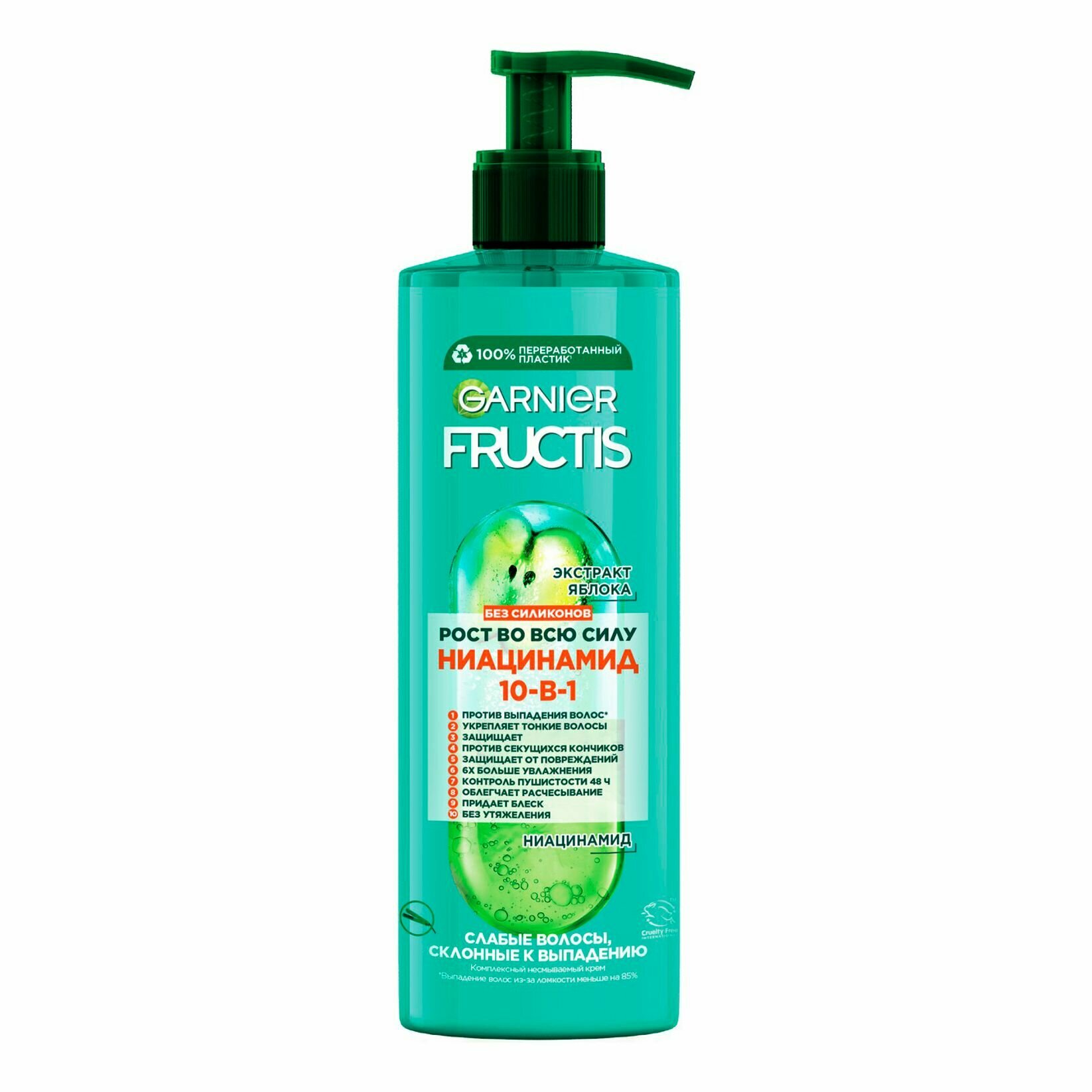 Комплексный несмываемый крем Garnier Fructis Рост во всю си