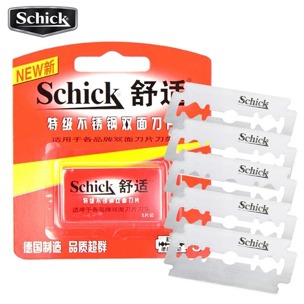 Лезвия для бритвы Schick 5 штук