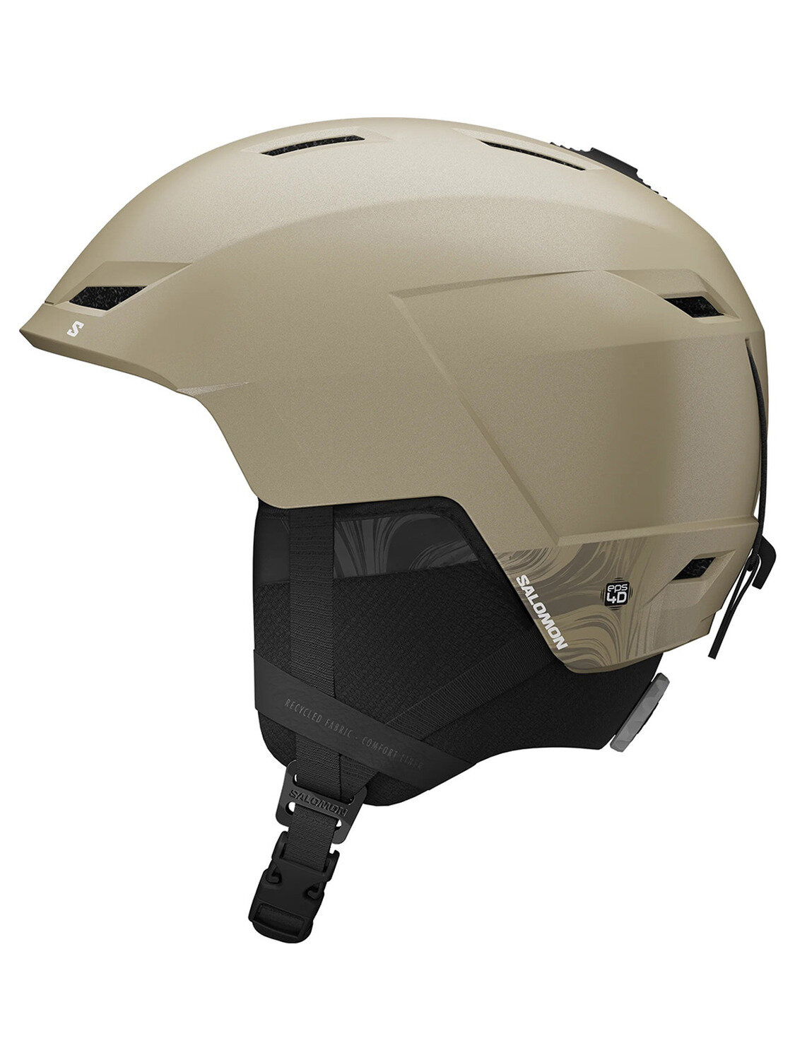 Горнолыжный шлем Salomon Icon LT Pro Light Bronze Met. 25/26 бежевый, для женщин , Коричневый