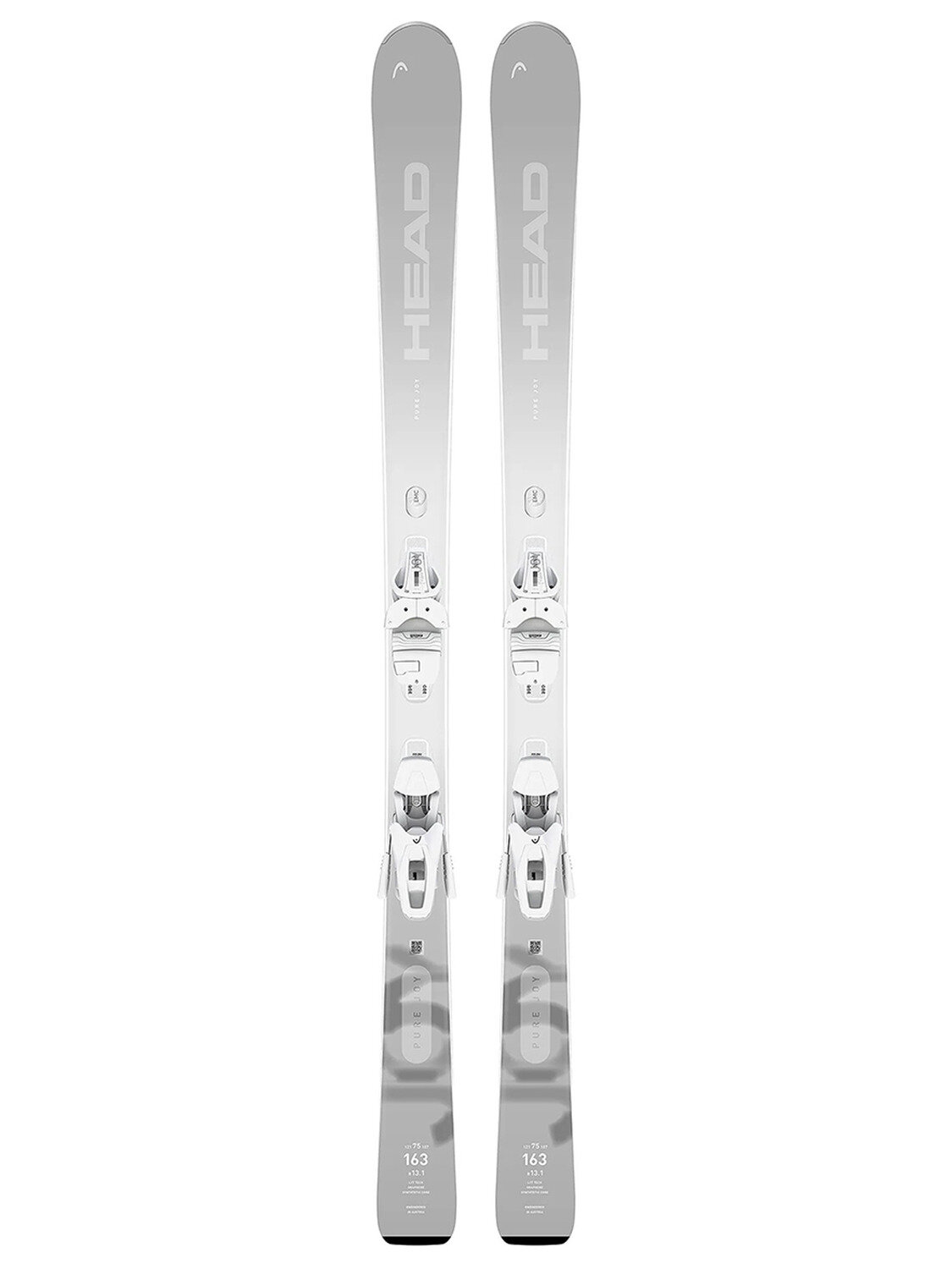 Горные лыжи с креплениями Head e.Pure Joy SLR + JOY 9 GW SLR 24/25 , для женщин , Серый