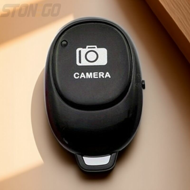 Bluetooth-кнопка для фото, черный спусковая для селфи