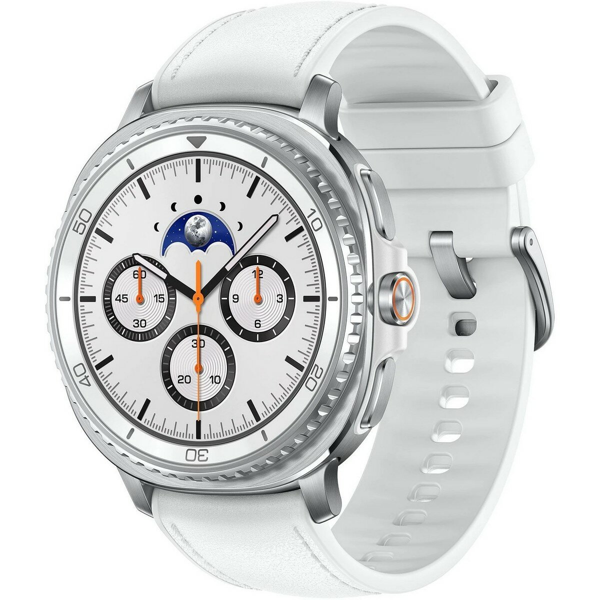 Смарт-часы Samsung Galaxy Watch8 Classic 46 mm LTE, Super AMOLED, белый (SM-L505FZWACAU)