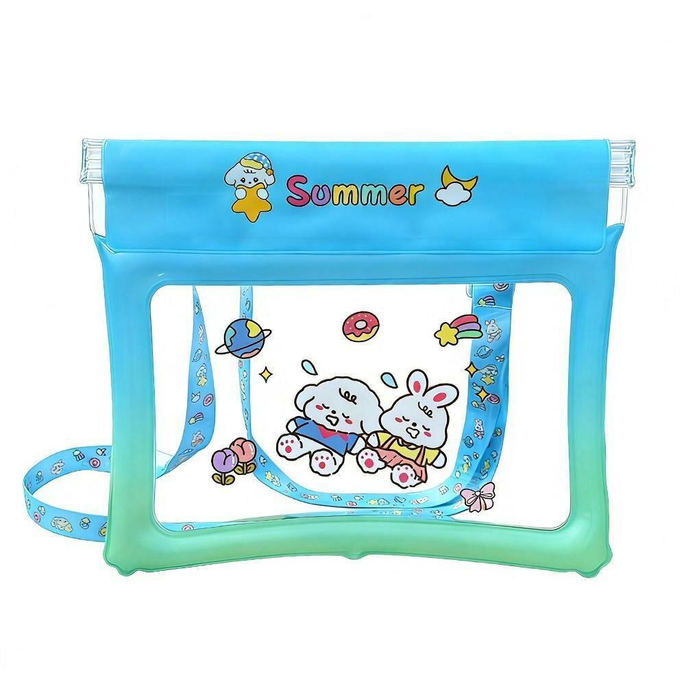 Водонепроницаемый чехол для телефона и документов / Непромокаемый водный аквакейс для смартфонов Apple и Android, ключей и наушников универсальный / Для плавания и подводной съемки