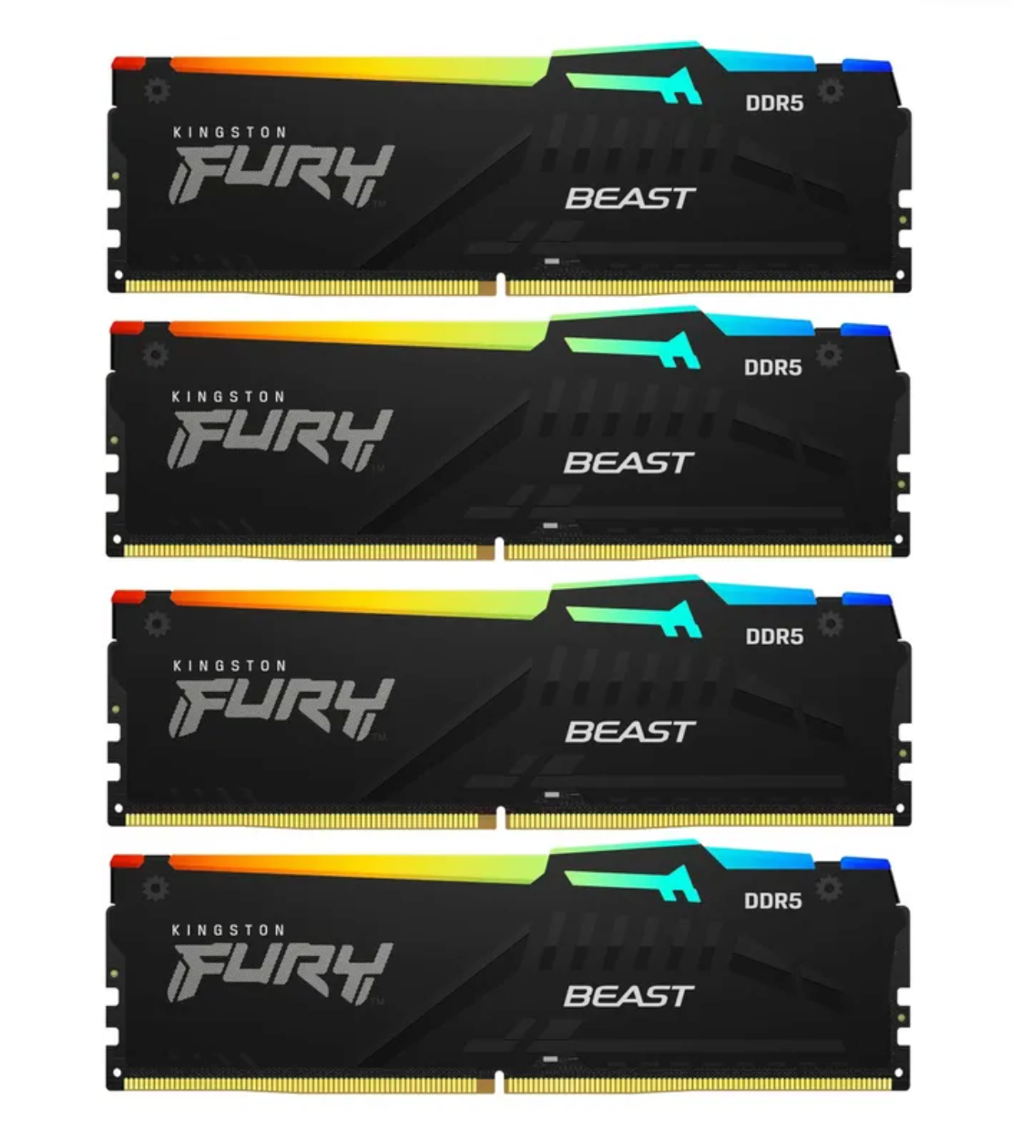 Оперативная память Kingston Fury Beast KF560C40BWAK4-64 DDR5 - 4x 16ГБ