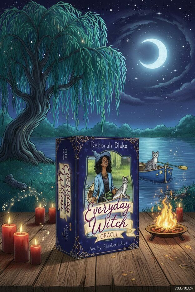 Карты Таро "Everyday Witch Oracle Cards" Llewellyn / Повседневный Оракул Ведьм 63453