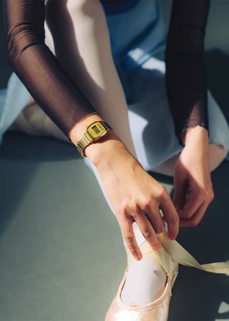 Наручные часы CASIO Vintage, золотой — фото 1