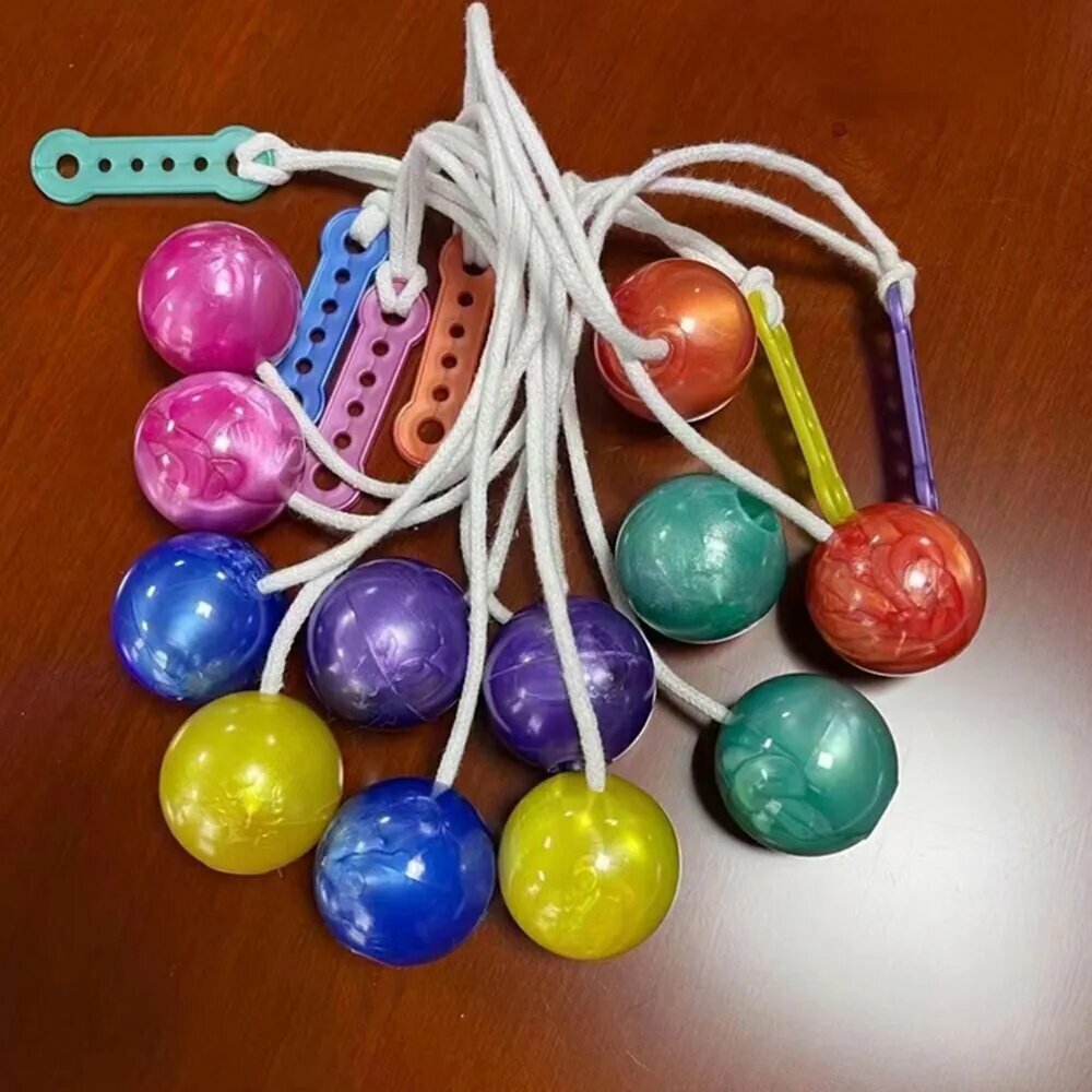 Игрушечные хлопушки Lato Toy Click Clacks с шариками веселый генератор звуков и радости