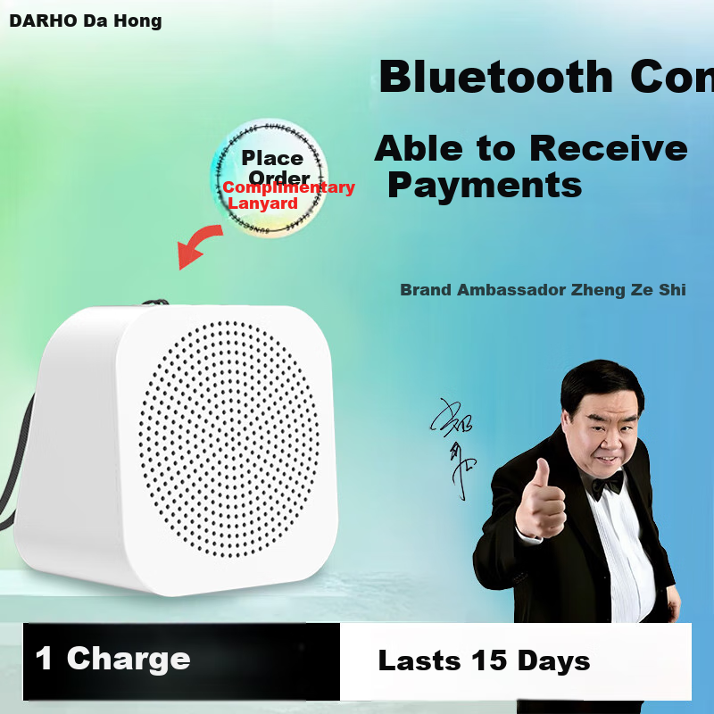 Дахонг DH619-LL5000 Устройство для оплаты через WeChat с громким голосовым оповещением и сканером QR-кода