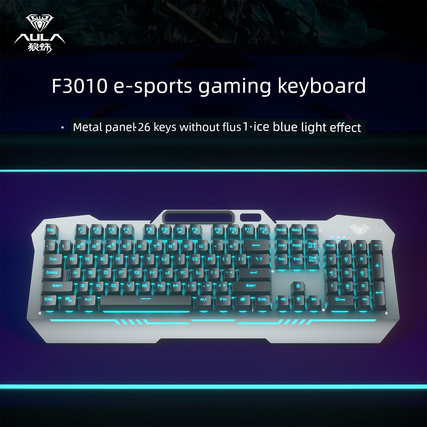 Razer F3010 Проводной набор клавиатуры и мыши Черный синий световой эффект Обновленная версия Игровые и офисные