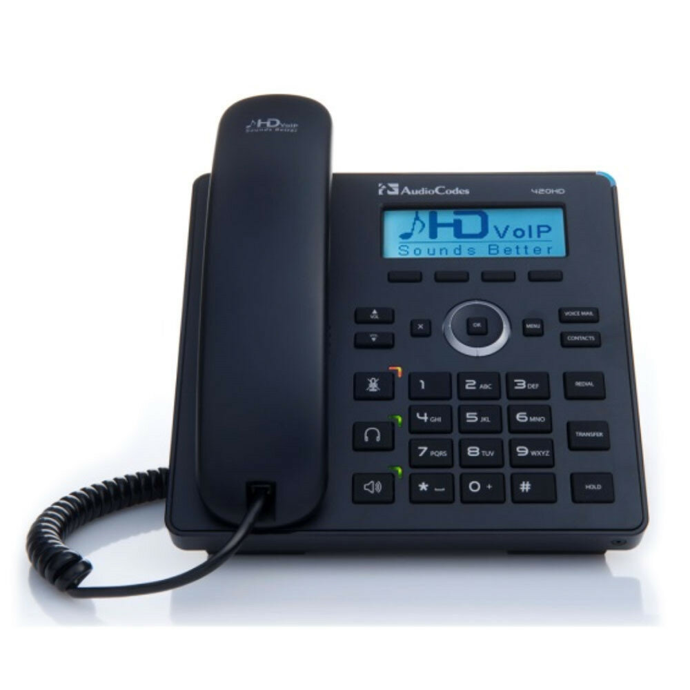 Стационарный IP-телефон Audiocodes 420HD IP Phone 420HDG