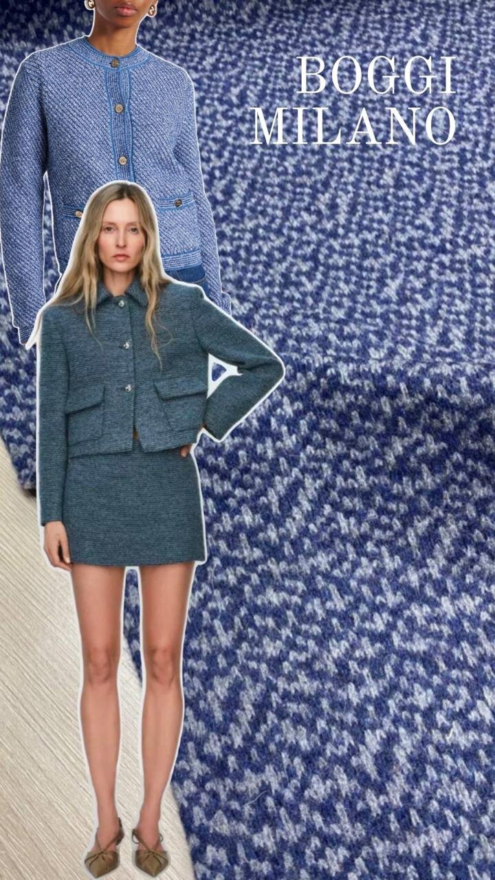 Трикотажное полотно Boggi Milano Арт: 294544 Италия, 200см*131см