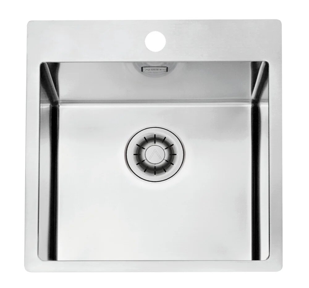 Мойка для кухни ALVEUS PURE 20 new KMB-90 465X525 нержавеющая сталь брашированная в комплекте с сифоном 1148858 Сделано в Словении
