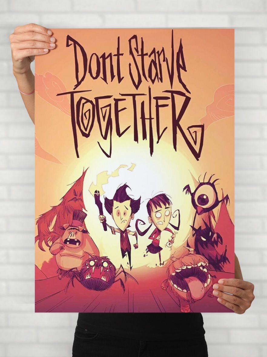 Плакат на стену для интерьера Донт Старв (Dont Starve 23) - Постер по игре формата A1 (61x84 см)