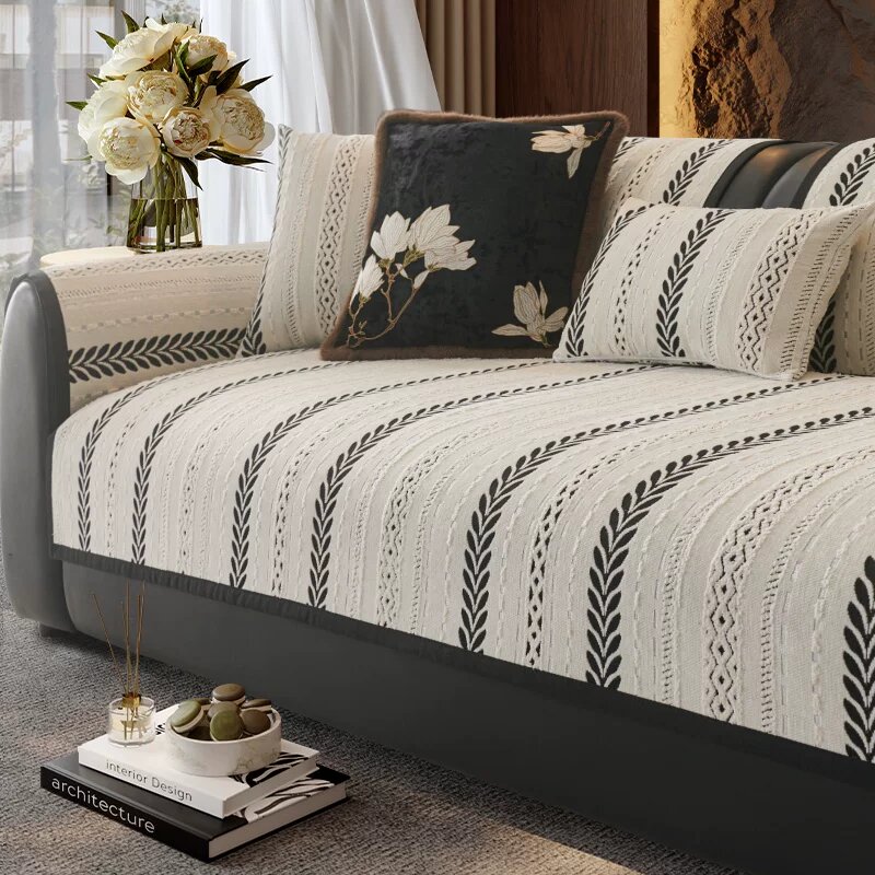 Чехол для диванной подушки Yuman Home Furnishings, легкий люкс, высококачественный, французский шенилл, всесезонный,