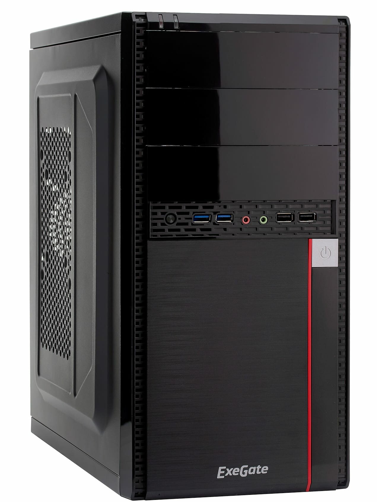 Компьютерный корпус ExeGate MA-371X черный