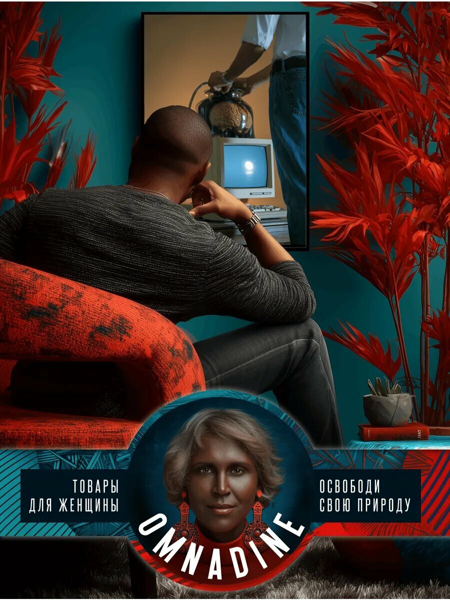 Сюрреалистичный арт-постер мозг в банке для офиса