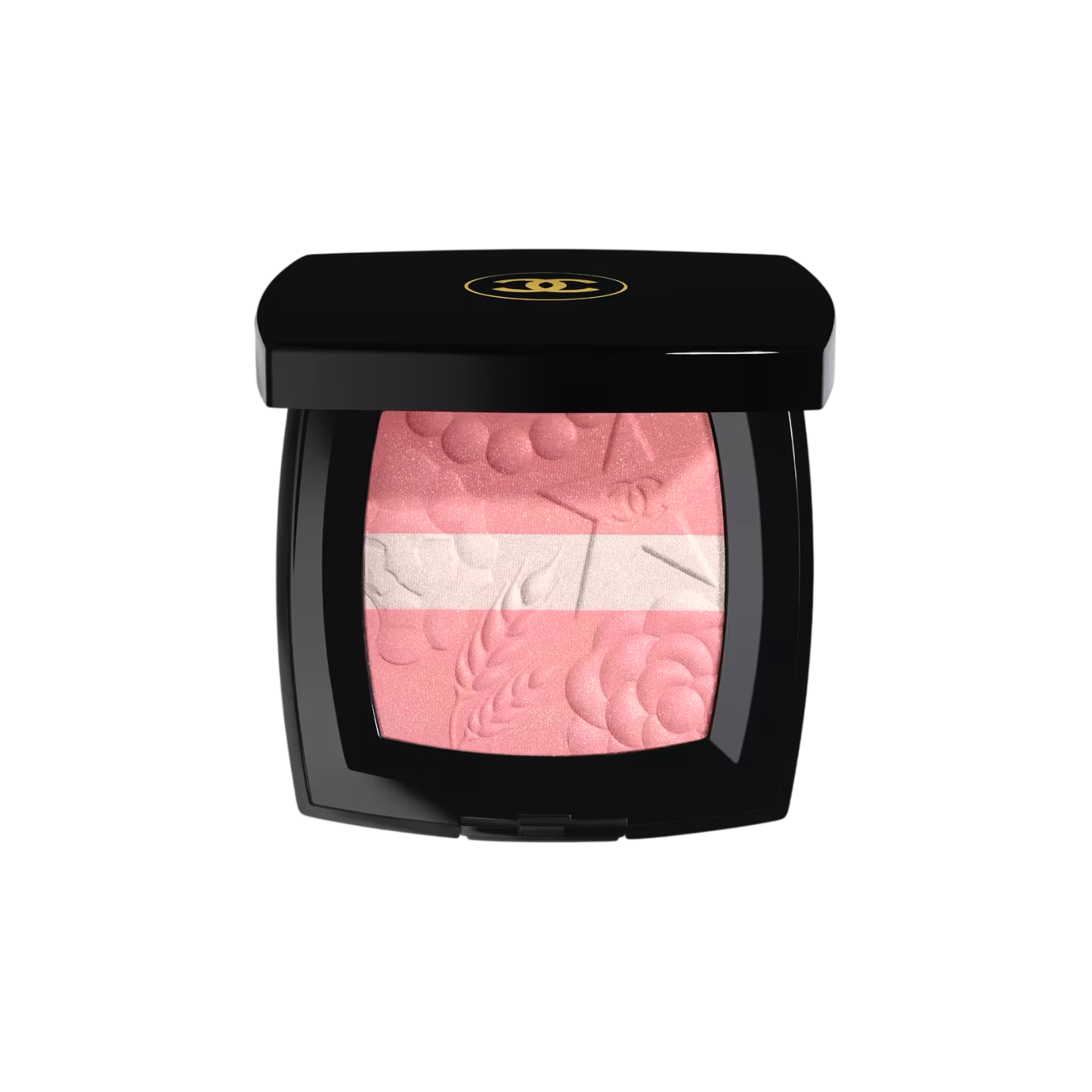 Пудра-Румяна Chanel Les Signes De Chanel 997 "Rose Lumiere", лимитированная, сатиновый финиш