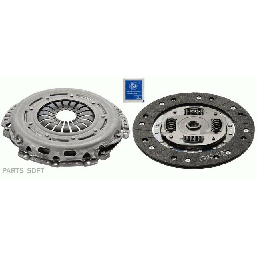 Комплект сцепления FORD: C-MAX II, 1.6 FLEXIFUEL, 1.6 LPG, 1.6 TI, FOCUS III, 1.6 FLEXIFUEL, 1.6 LPG, 1.6 TI, FOCUS III STUFENHECK, 1.6 FLEXIFUEL, 1.6 TI, FOCUS III TUR SACHS 3000950068 | цена за 1 шт
