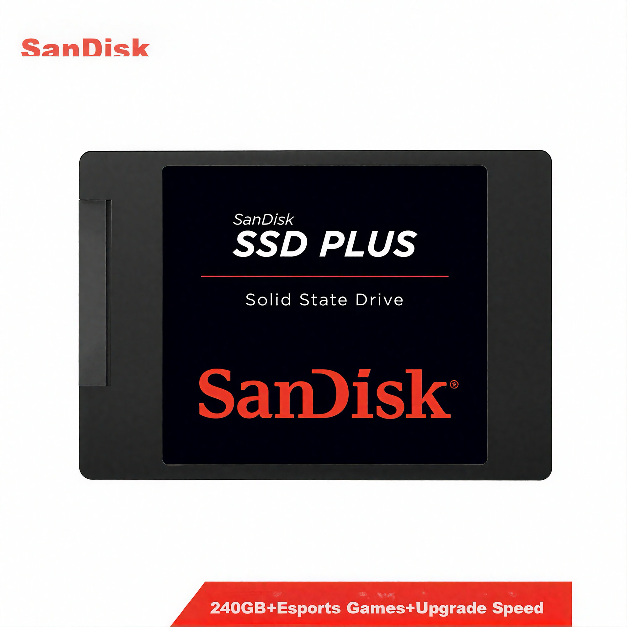 SSD SanDisk Ultra 3D NAND 240 ГБ, 2.5", SATA III, для компьютера и ноутбука