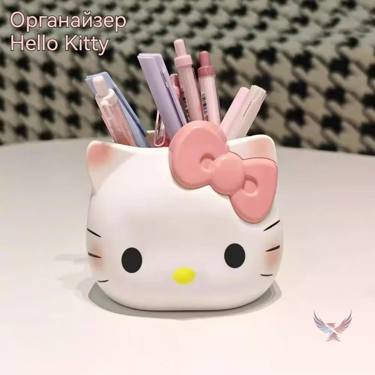 Органайзер хеллоу китти(Hello Kitty) подставка для ручек, Креативный держатель для пера