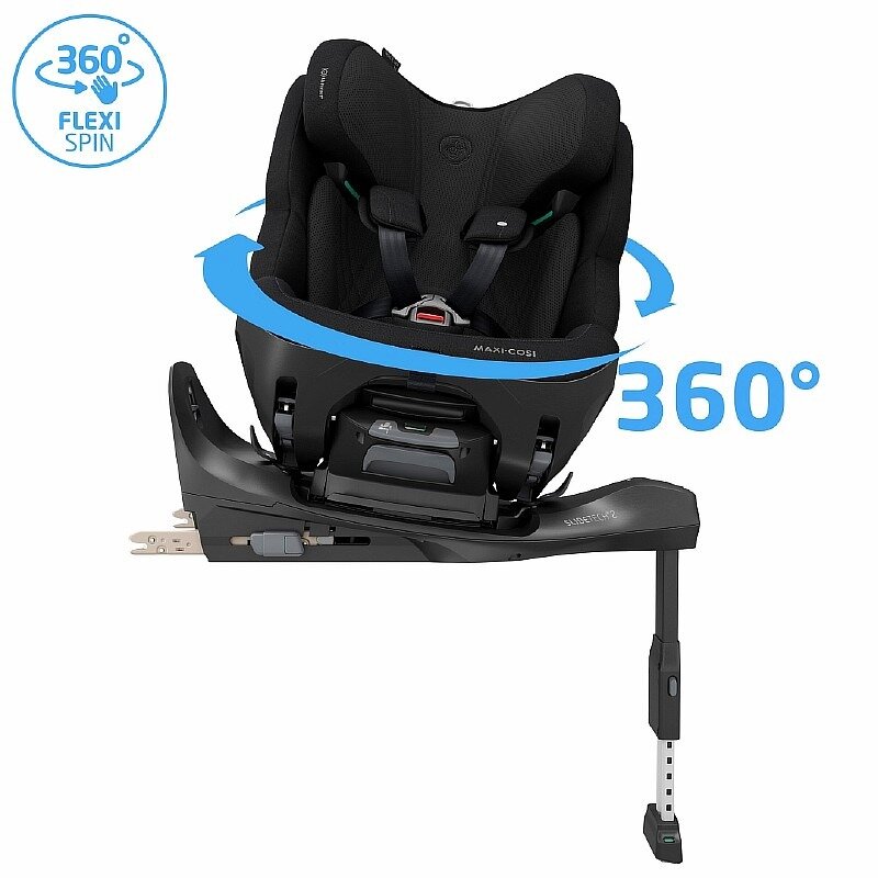 Детское автокресло группы 0/1/2/3 (0-36 кг) Maxi-Cosi Pearl XL Slide Pro Authentic Black/черный