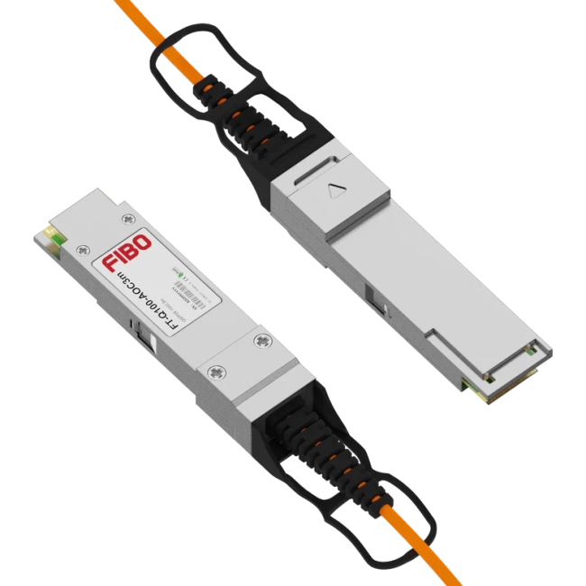 FT-Q100-AOC3m FIBO Кабель/ QSFP28 AOC модуль 100G, оптический кабель, 3 метра