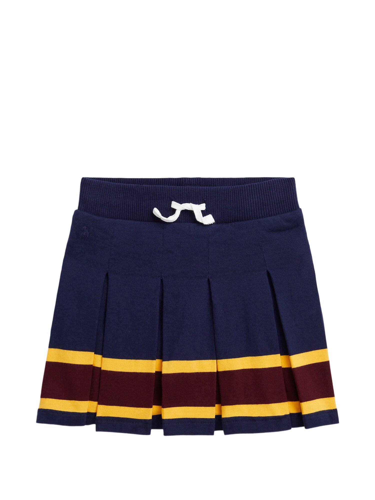 Юбка Pleated striped skirt