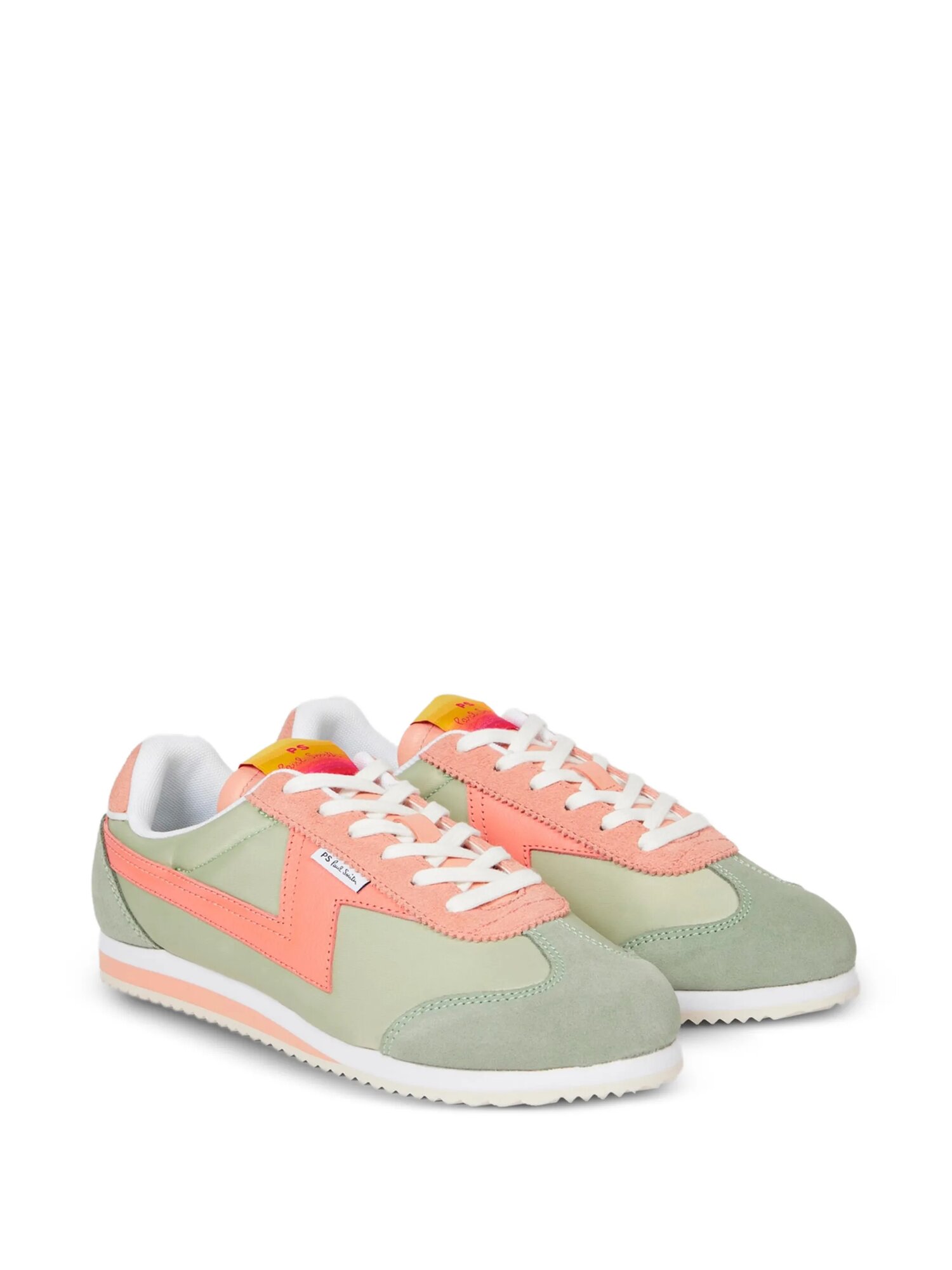 Кроссовки Paul Smith Lightning bolt sneakers, размер 40, green — фото 1