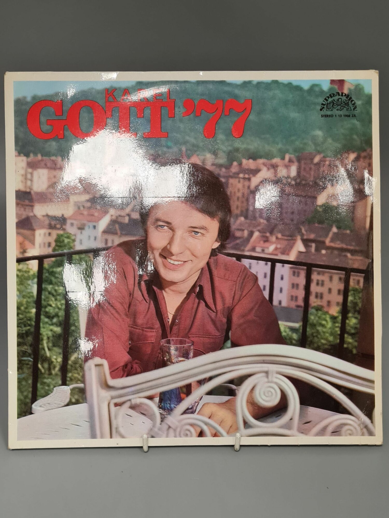 Винтажная виниловая пластинка Karel Gott (Карел Готт) '77, 1979 г, Чехословакия
