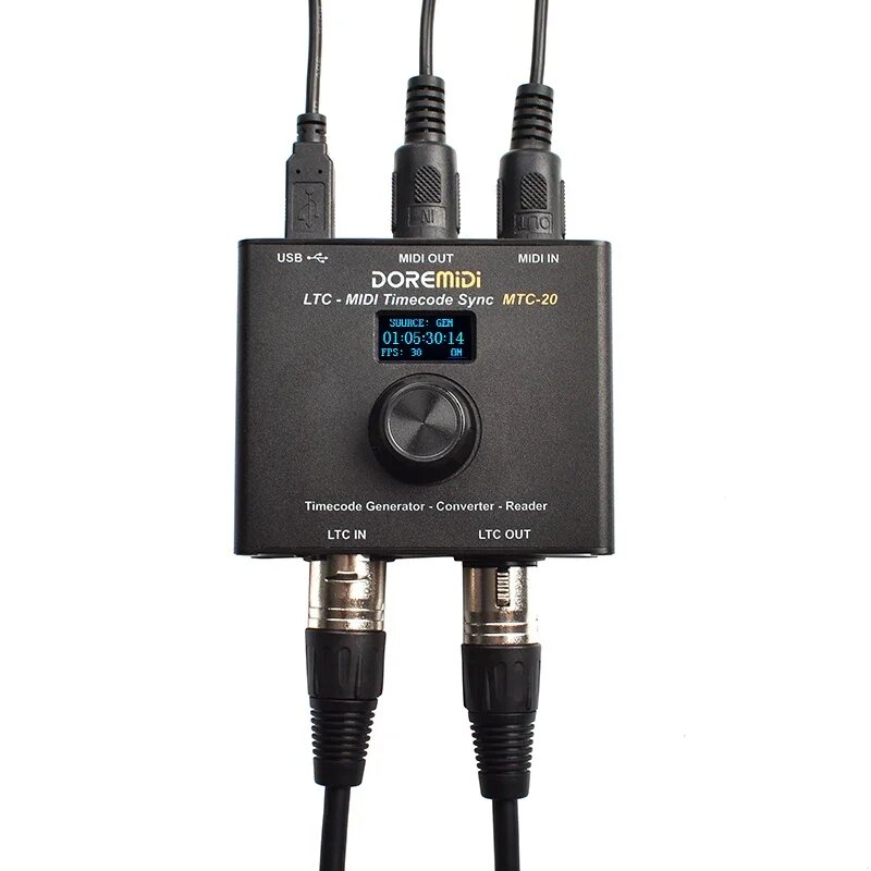 DOREMiDi LTC-MIDI Timecode Sync (MTC-20) — фото 1