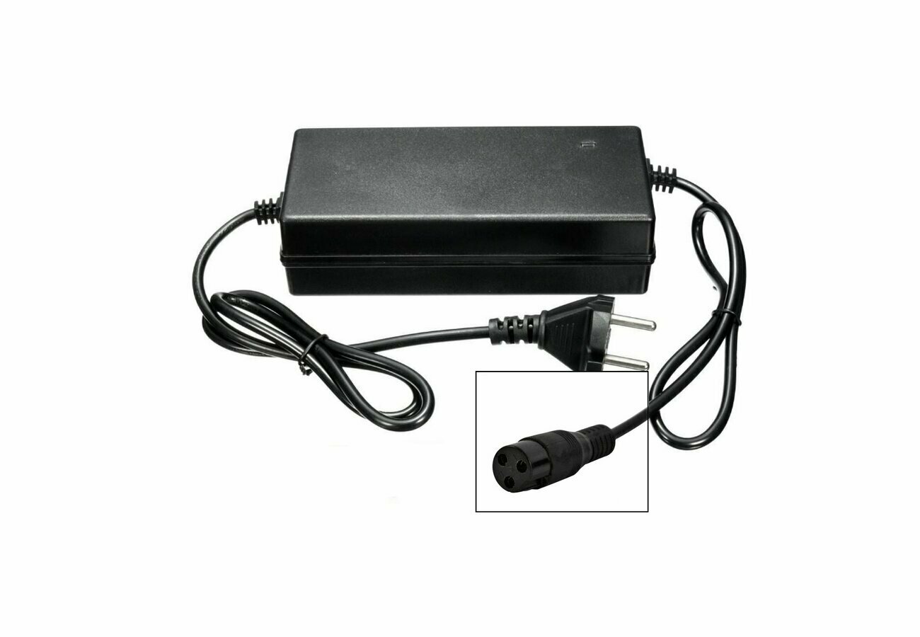 Зарядное устройство 48V (54.6) для электросамоката Kugoo M4/M4 Pro/M5/X1 с кулером
