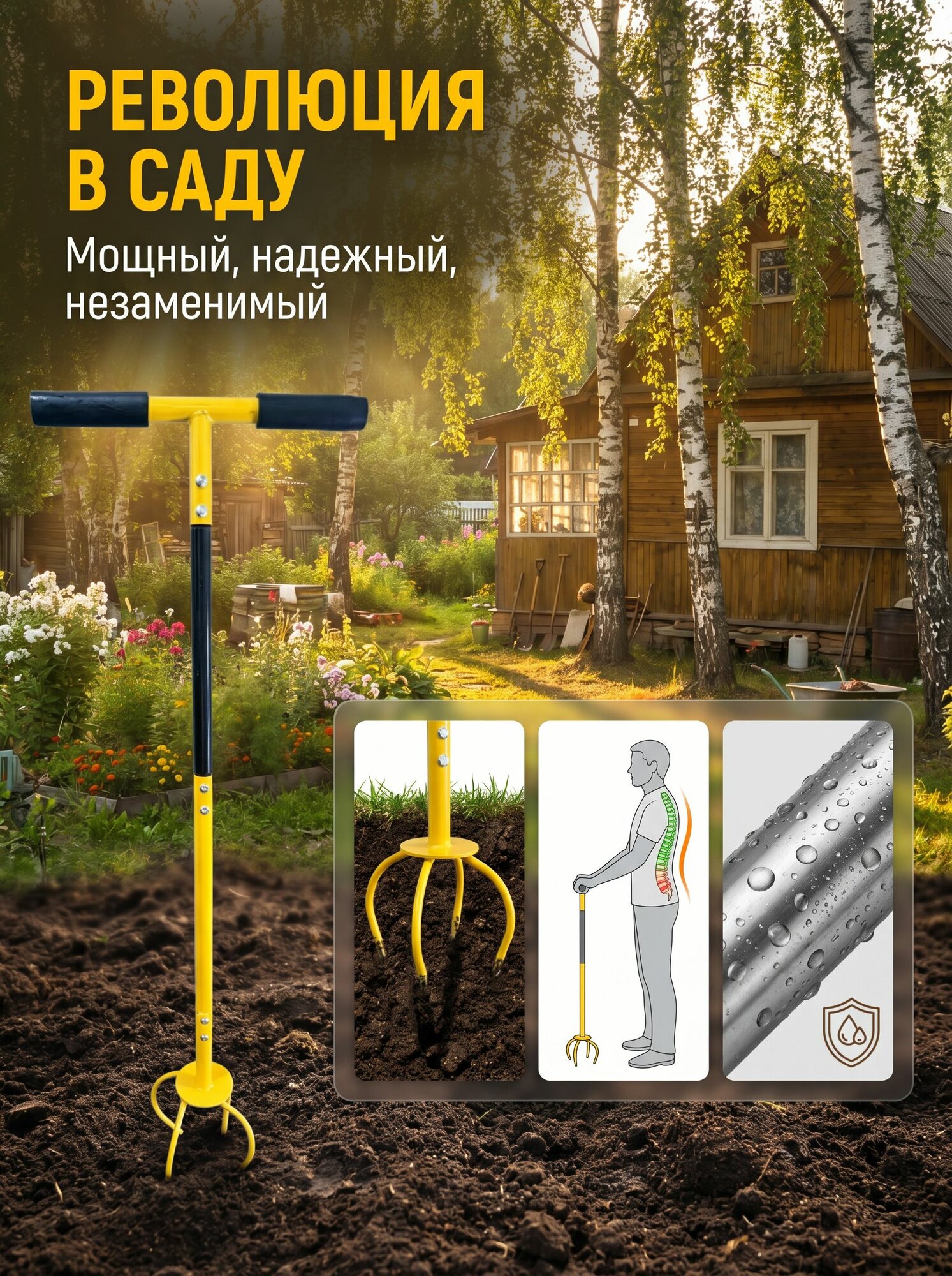 Культиватор ручной