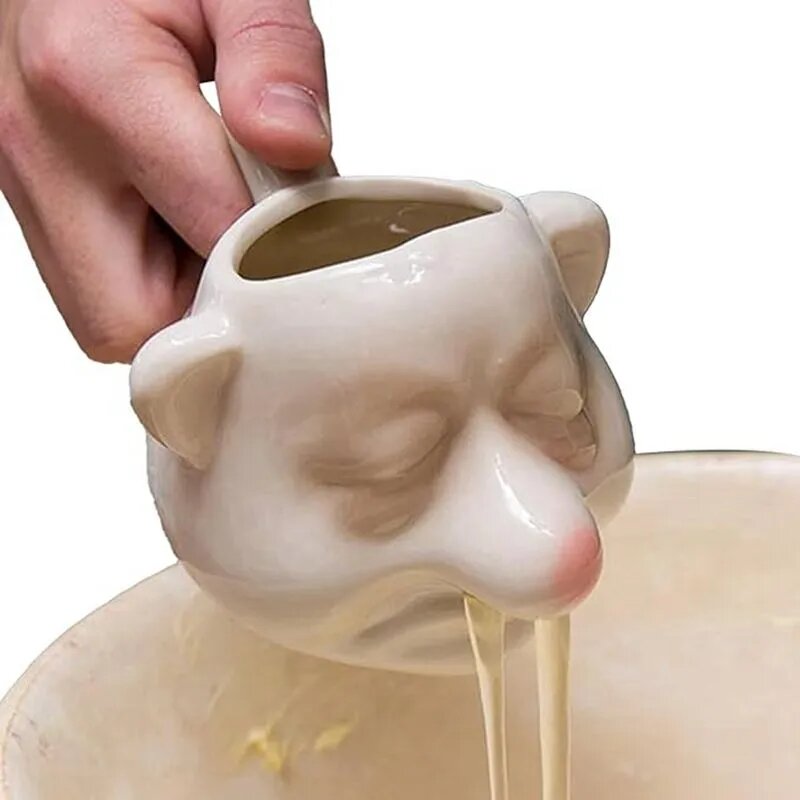 Разделитель яиц Bogey Man, керамический разделитель яичных желтков Spot-Nose.