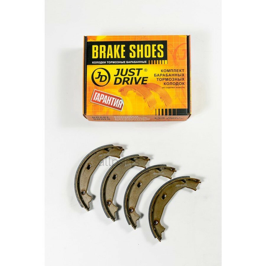 JUST DRIVE JBS0142 Колодки тормозные барабанные, задние