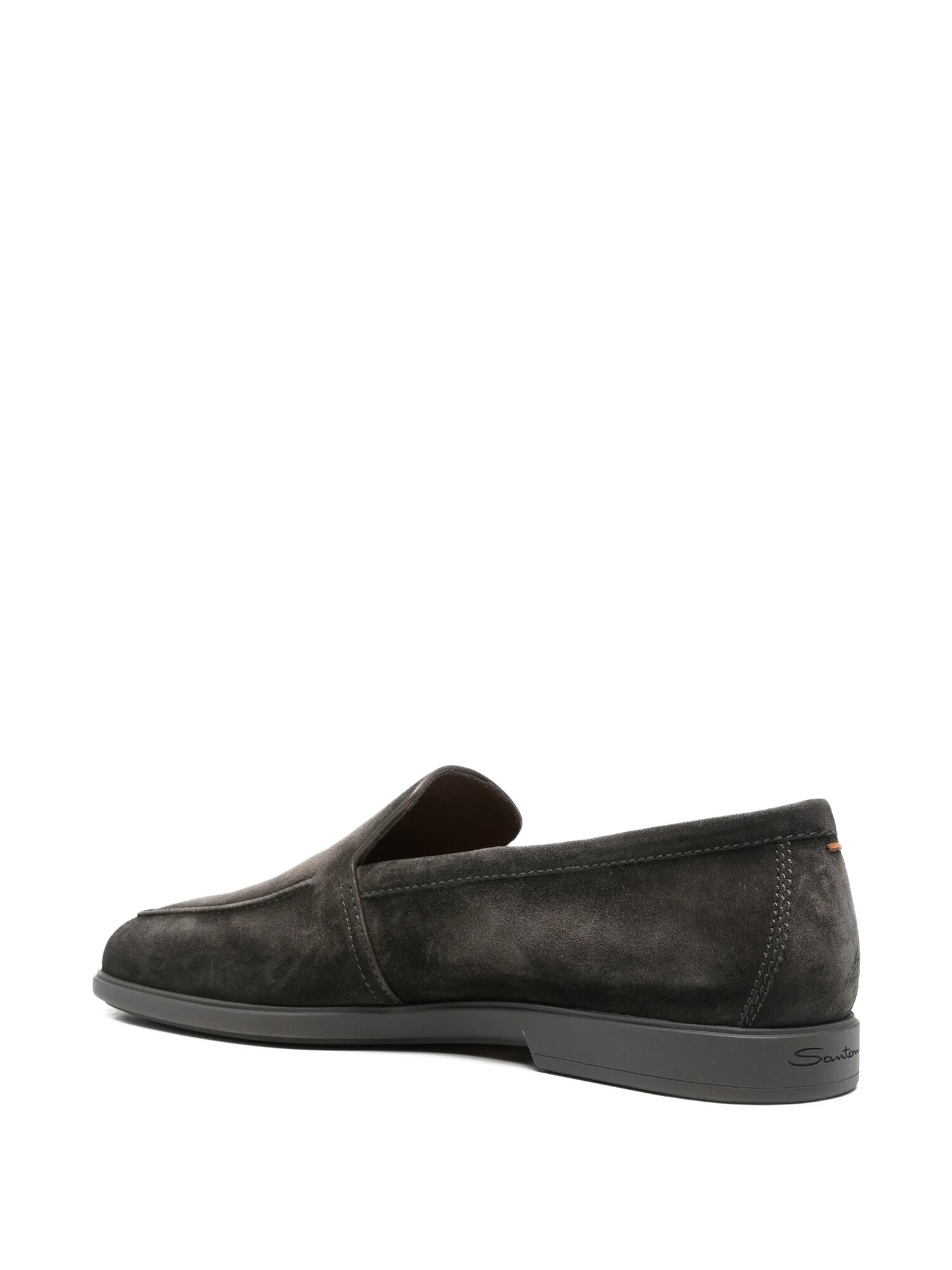 Лоферы Santoni Suede slip-on loafers, размер 9.5 — фото 1