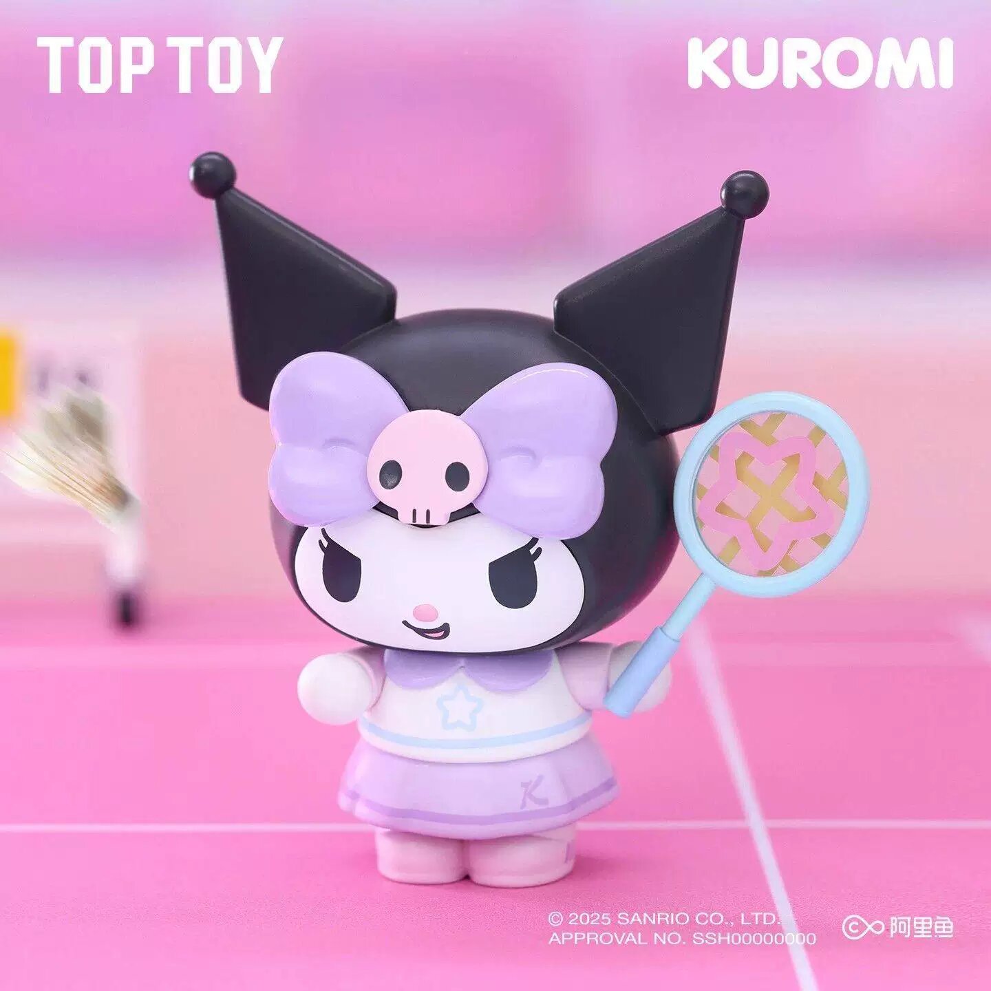 Оригинальная коллекционная фигурка TOPTOY Sanrio Family Vitality Games: Куроми, модная игрушка-украшение, подарок