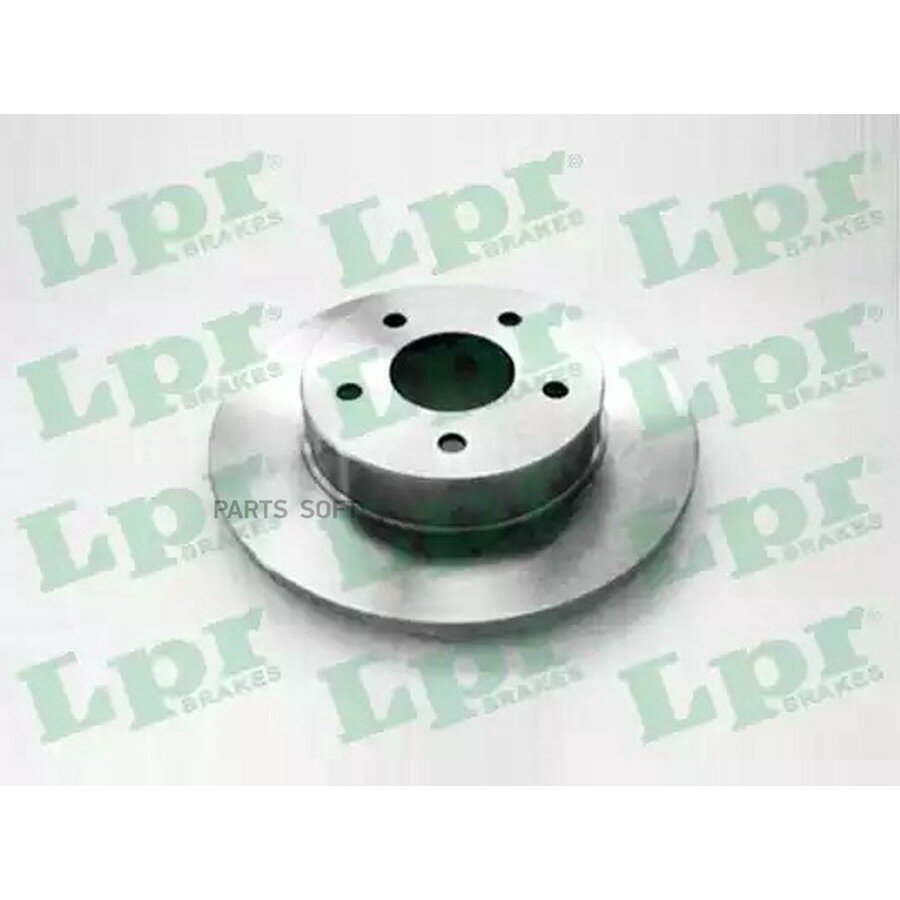 Диск тормозной NISSAN PRIMERA (P12) 1.6-2.2D 02- задний LPR N2004P