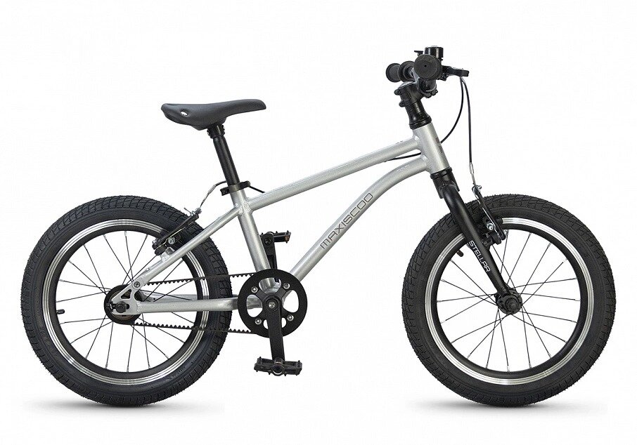 Велосипед MAXISCOO Stellar 16" 2026 (требует финальной сборки), Цвет серебро