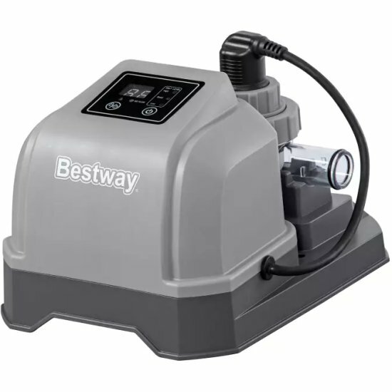 Хлоргенератор для бассейнов Bestway до 8327 л, мин. поток 1249л/ч