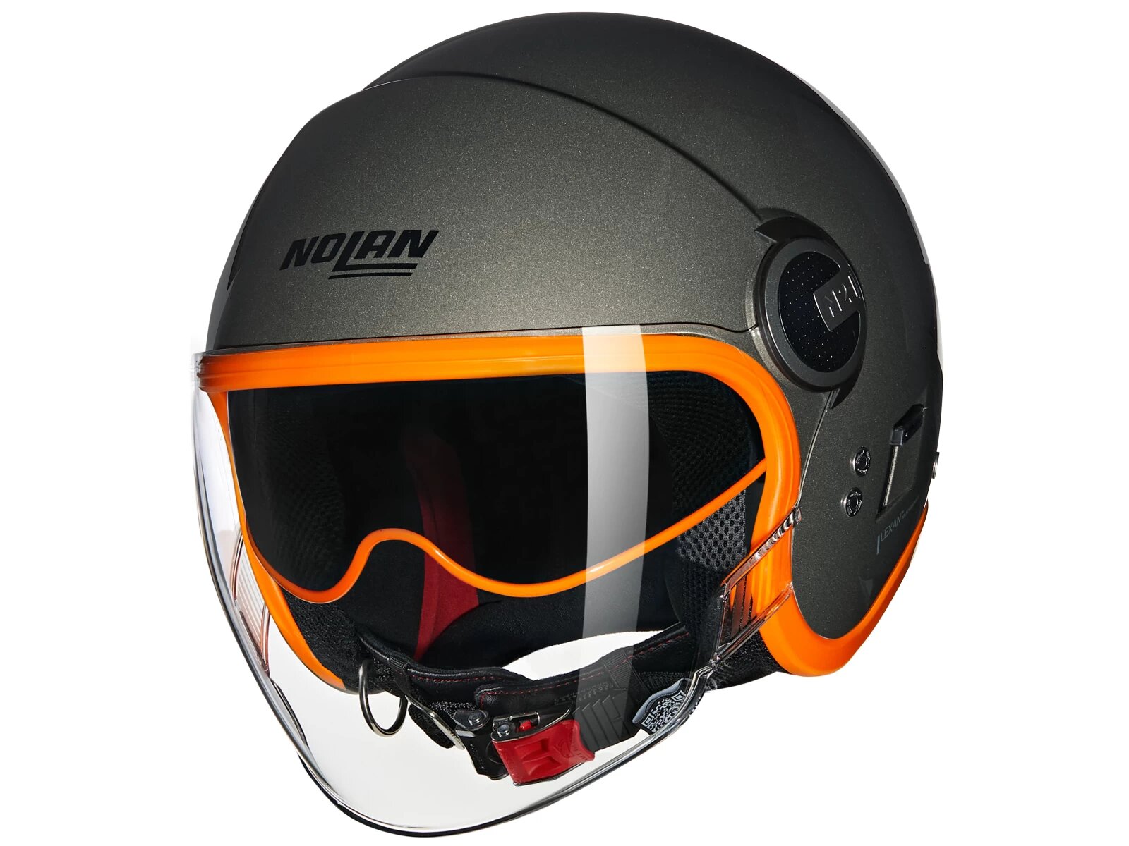 Мотошлем NOLAN N21 VISOR Pietra/Arancione Glossy 349, размер M