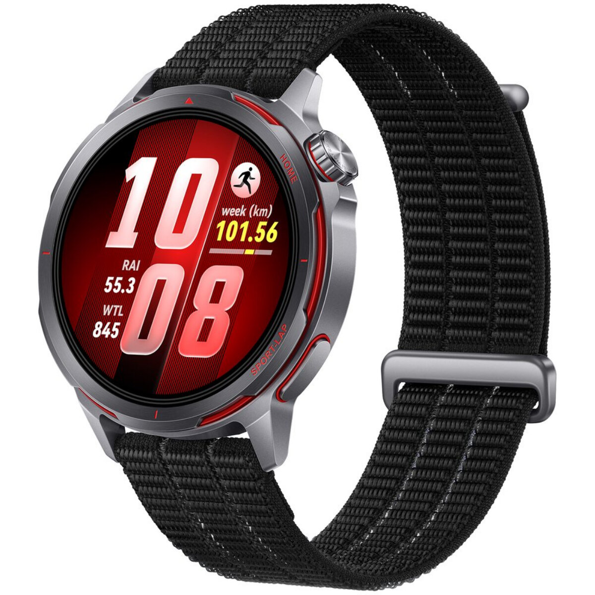 Смарт-часы Huawei GT RUNNER 2 BLACK 55020HJS, AMOLED, черный (55020HJS)