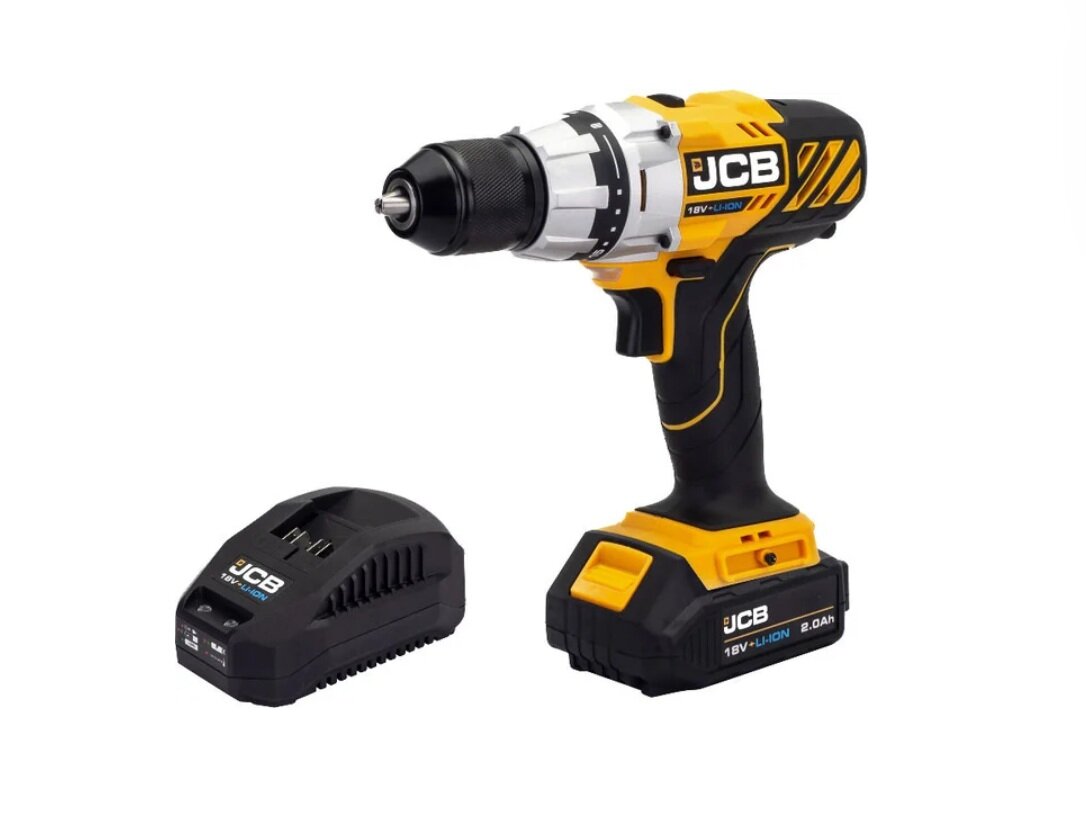 Дрель-шуруповерт JCB 18DD-2X-E