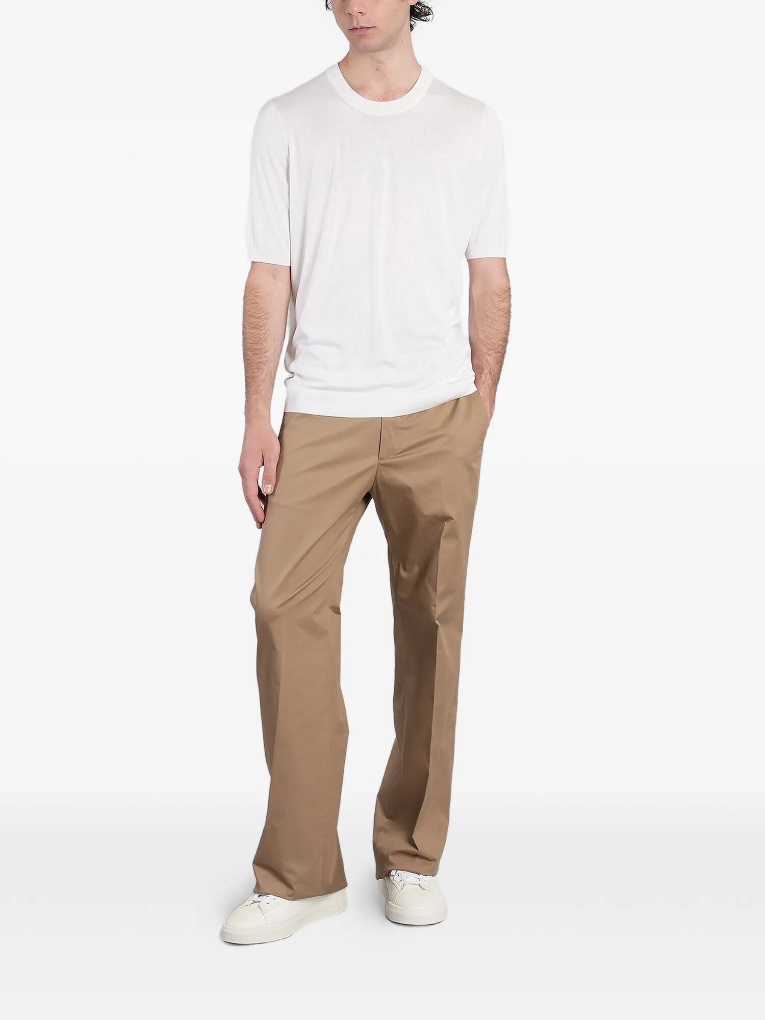 Брюки Tagliatore Pressed-crease tailored trousers, размер 48 — фото 1