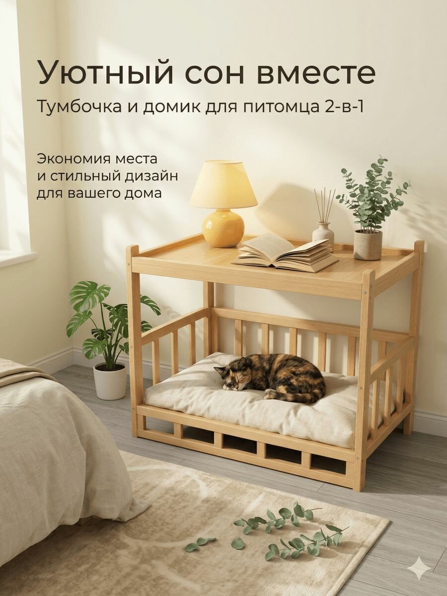 Тумба-домик для кошек и собак
