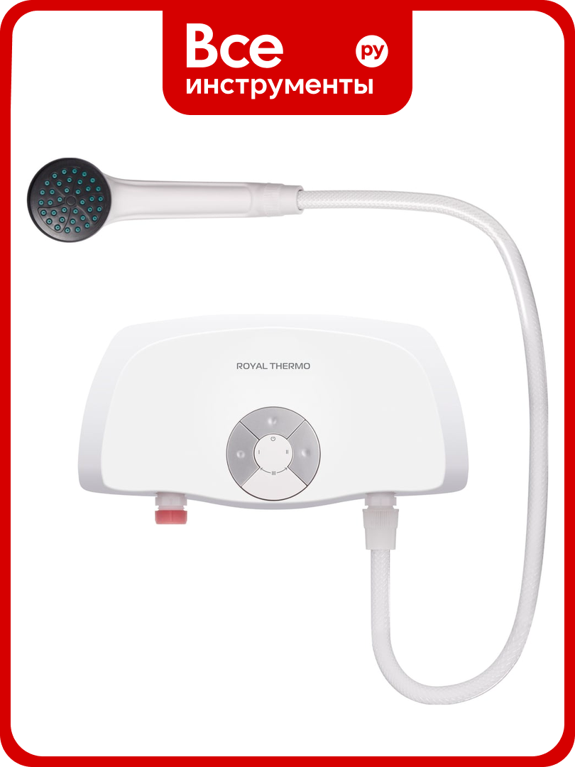 Проточный водонагреватель ROYAL THERMO Smartfix S (5.5 кВ) - душ НС-1588902