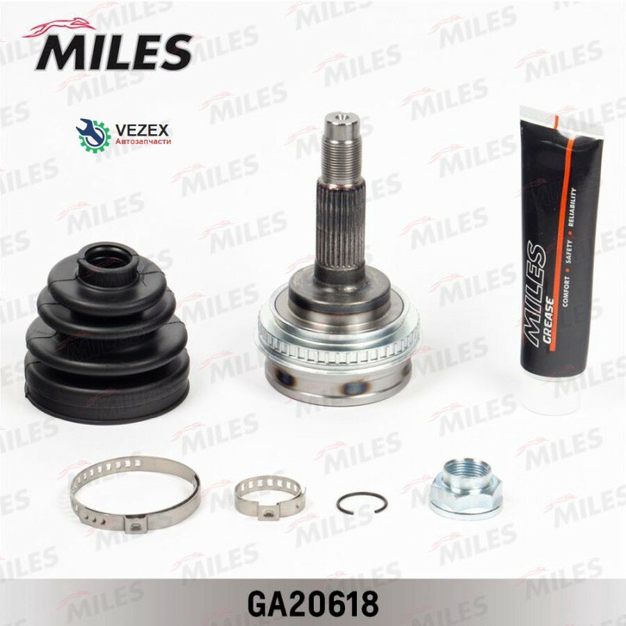 MILES GA20618 ШРУС наружный TOYOTA CAMRY/CARINA/COROLLA/RAV4 1.62.0 8300 (SKF VKJA5598) GA20618