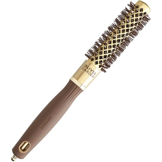 Термобрашинг Olivia Garden EXPERT BLOWOUT SHINE Wavy Bristles Gold&Brown 20 мм