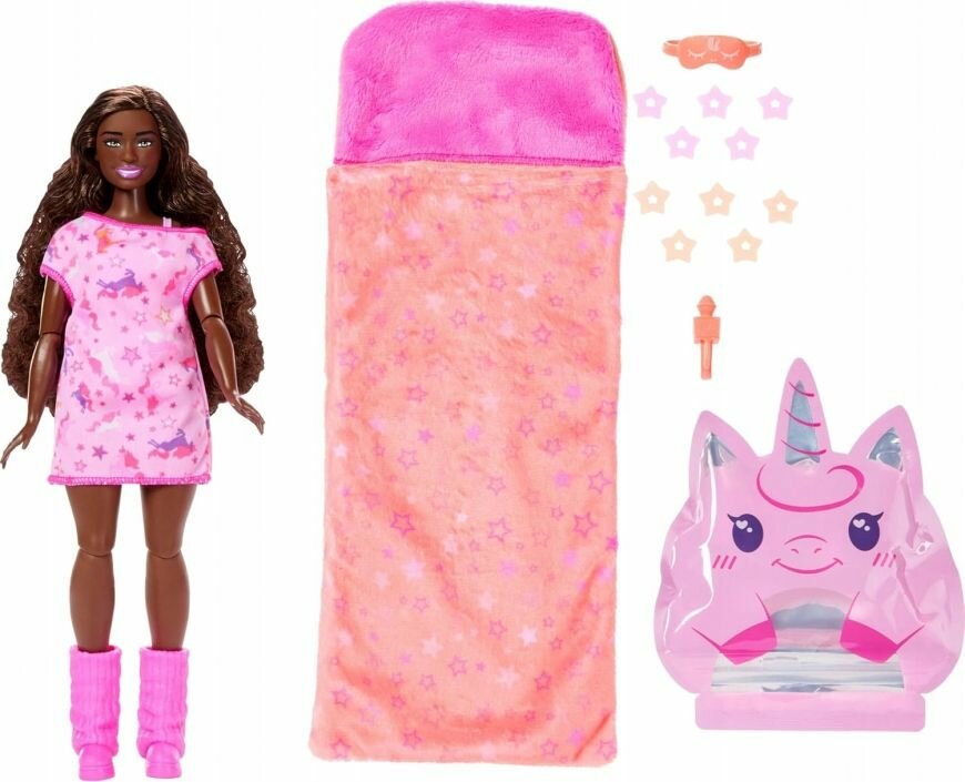 Игровой набор Mattel Barbie - Пижамная вечеринка с Барби - JMR89