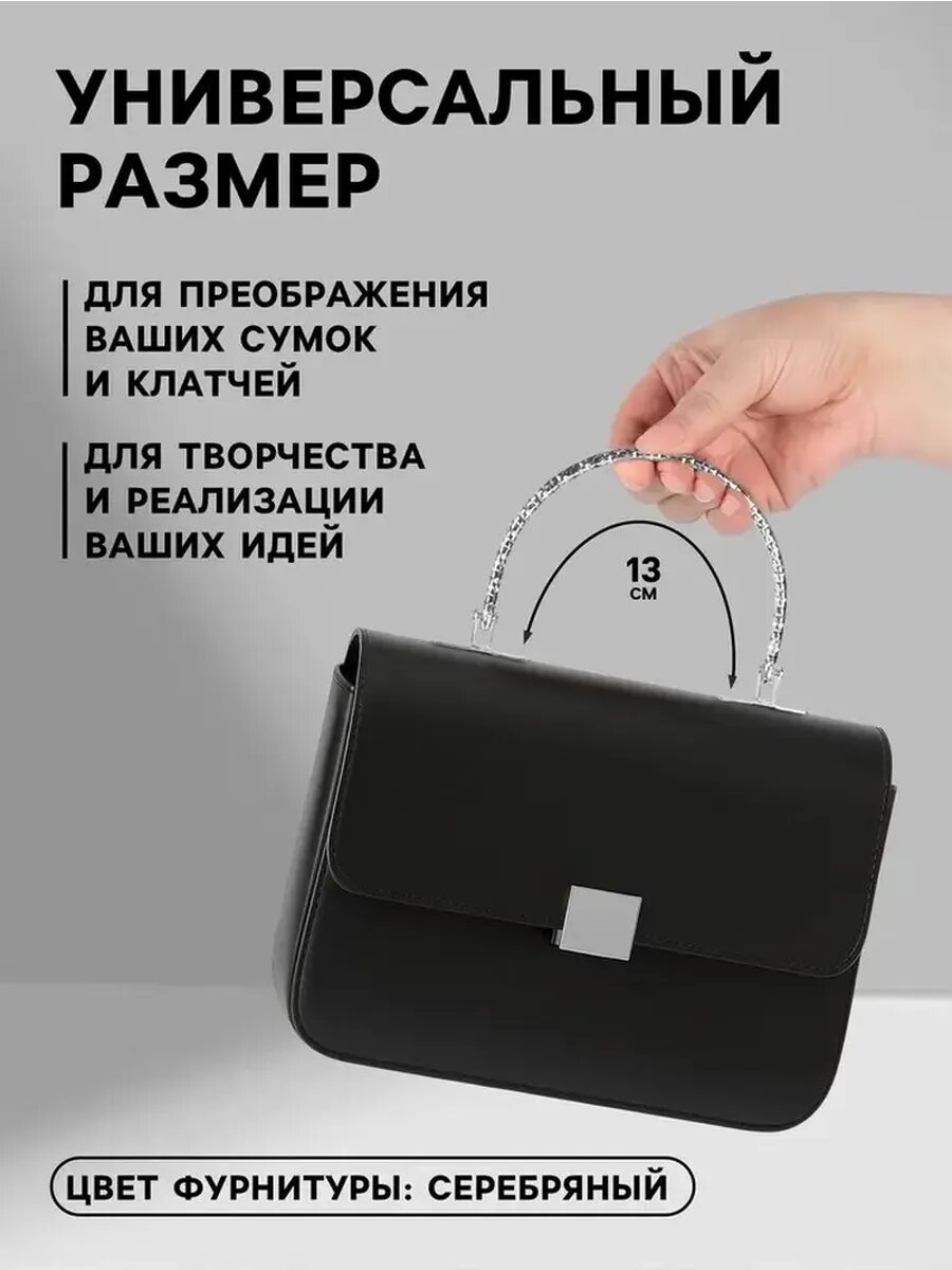 Стильные металлические ручки для сумок
