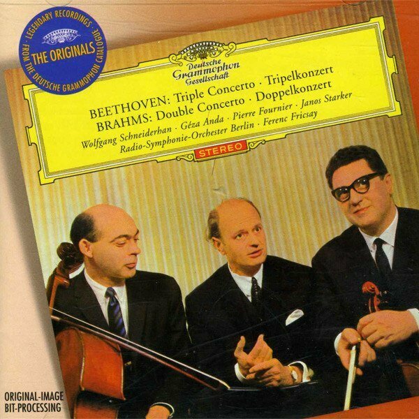 Компакт-диск Warner Ferenc Fricsay – Beethoven / Brahms: Tripelkonzert = Triple Concerto / Doppelkonzert = Double Concerto